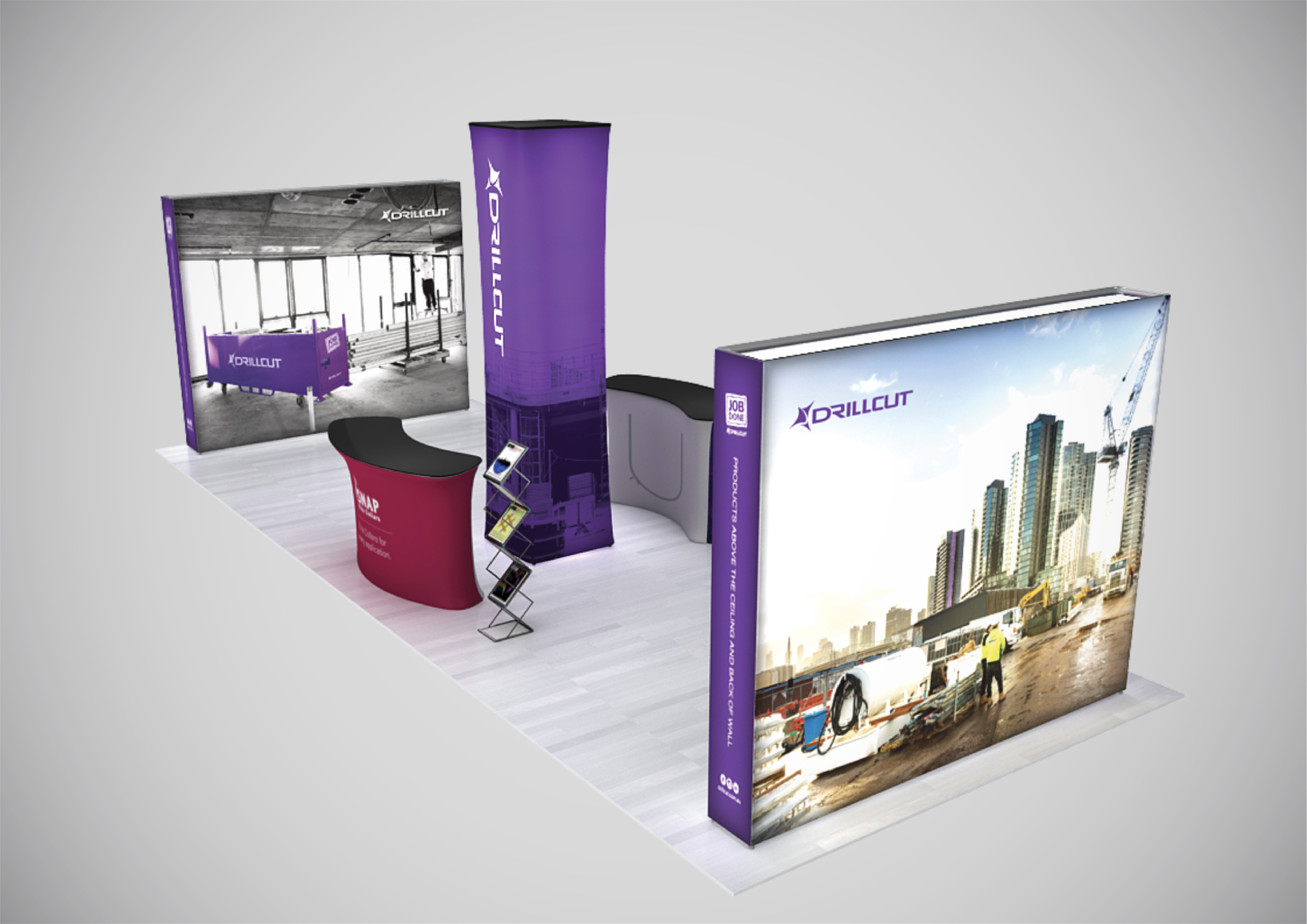 Exhibition Signage – Resume & folio